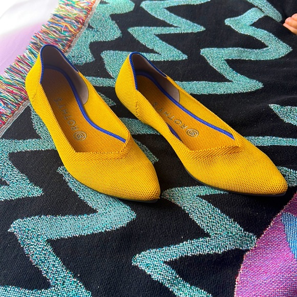 Rothy's | Shoes | Rothys Golden Yellow Point | Poshmark